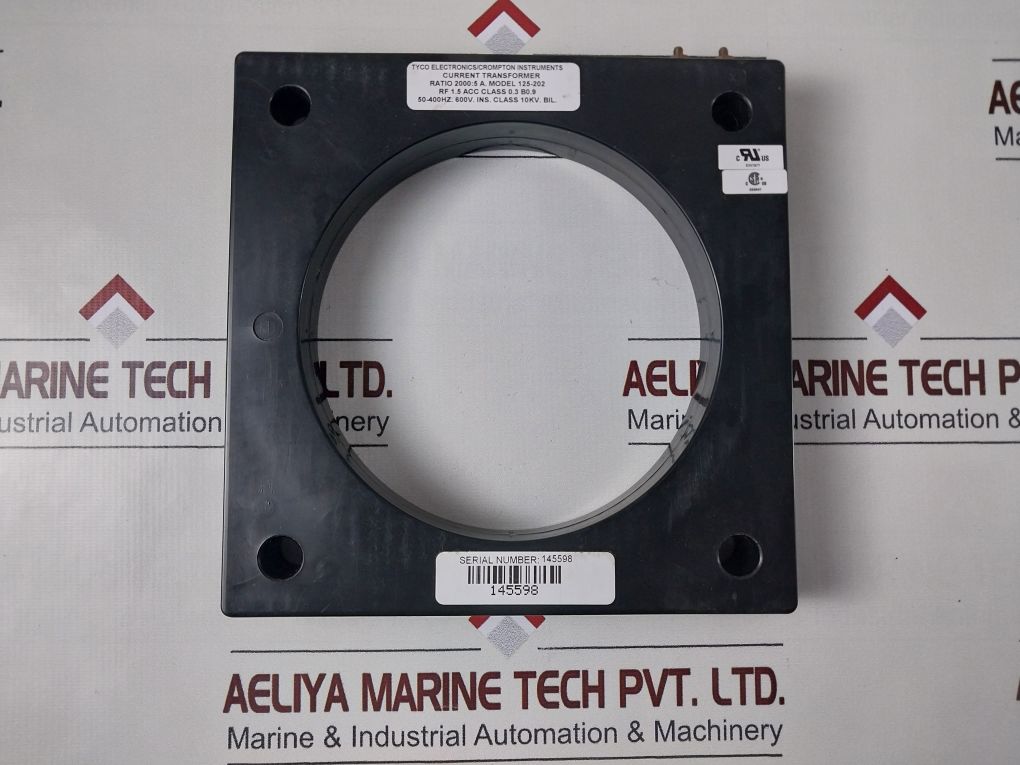 Tyco Electronics 125-202 Current Transformer 2000:5A – Aeliya Marine