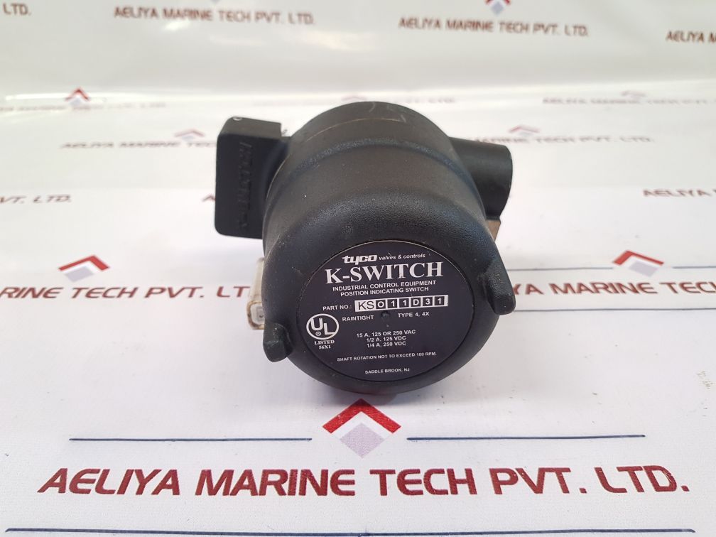 Tyco Ks011D31 Industrial Control Equipment Position Indicating Switch ...