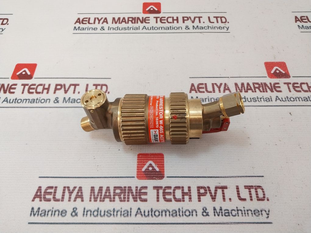 Unitor 183970 Automatic Flashback Arrestor W-66S Acetylene – Aeliya Marine