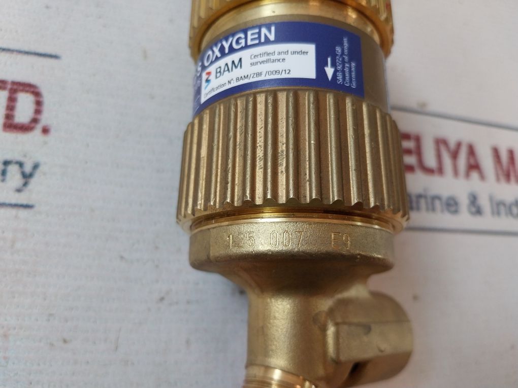 Unitor 302976 Automatic Flashback Arrestor W-66 S Oxygen – Aeliya Marine