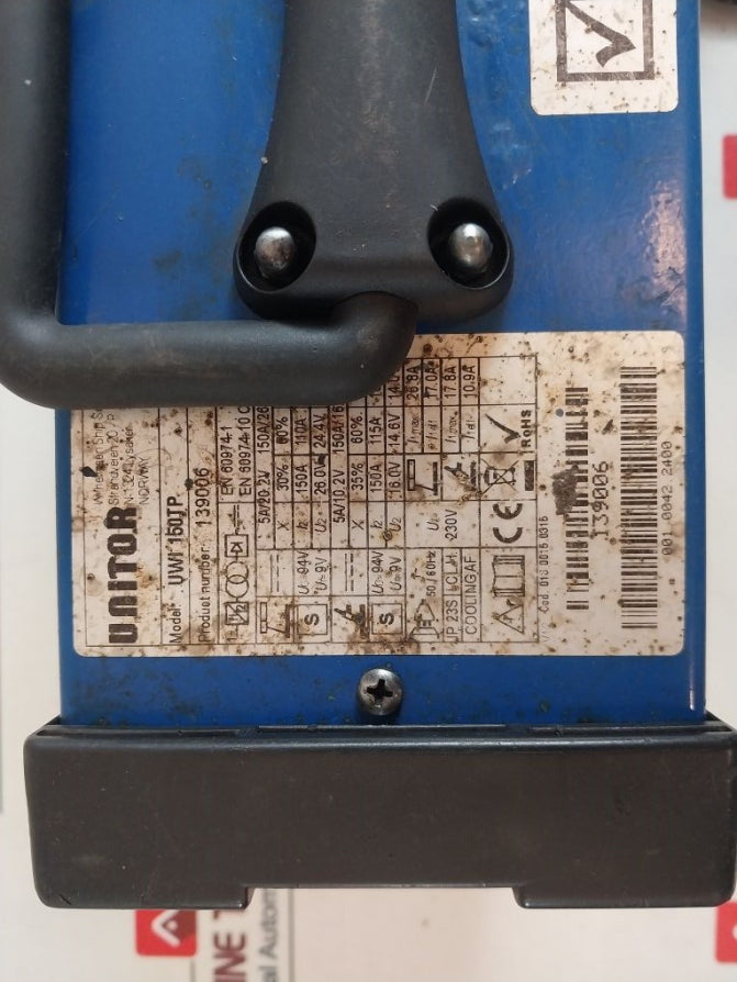 Unitor Uwi 150 Tp Portable Welder/ Welding Machine 230V – Aeliya Marine