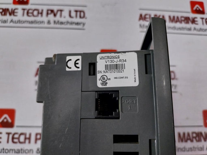 Unitronics V130-j-r34 Programmable Logic Controller 22 X 24Vdc 12 X Re ...