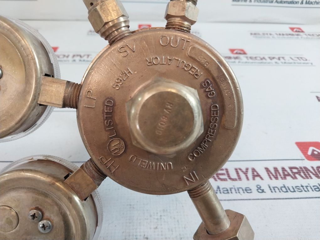 Uniweld 592H Compressed Gas Regulator – Aeliya Marine