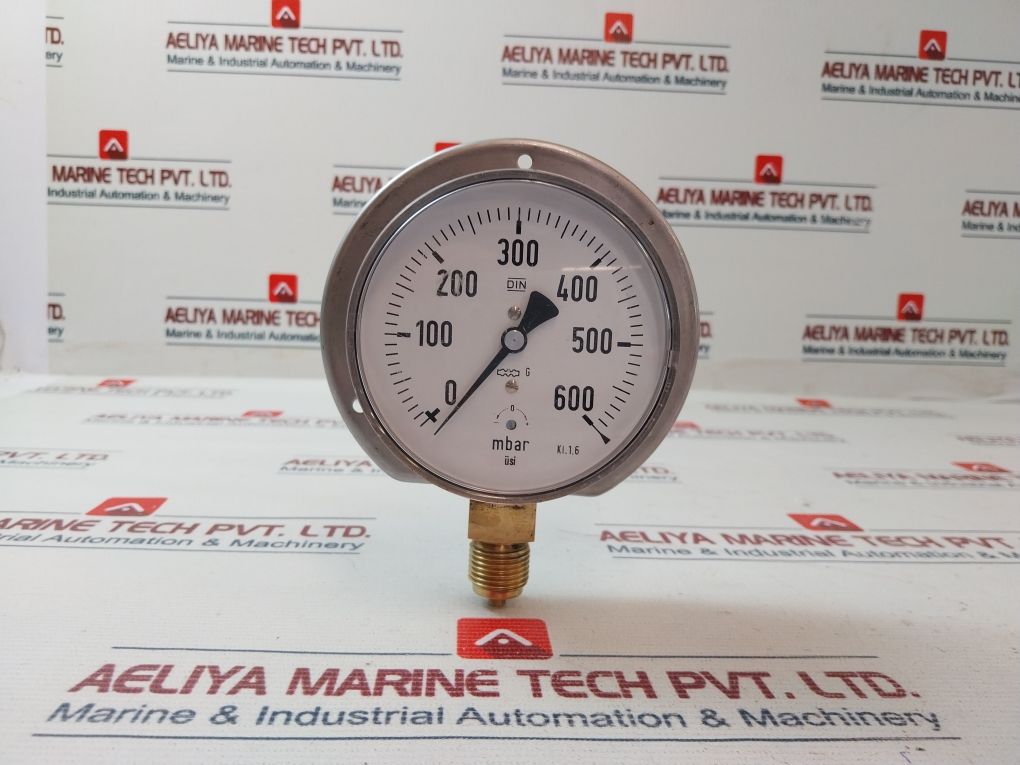 Usi 0-600 Mbar Pressure Gauge – Aeliya Marine