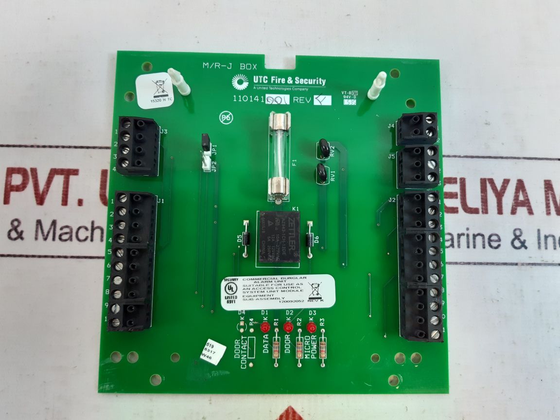 Utc Fire & Security 110141001 – Aeliya Marine
