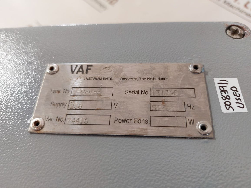 Vaf Instruments T-sense Torque Measuring System 230V 50/60Hz – Aeliya ...