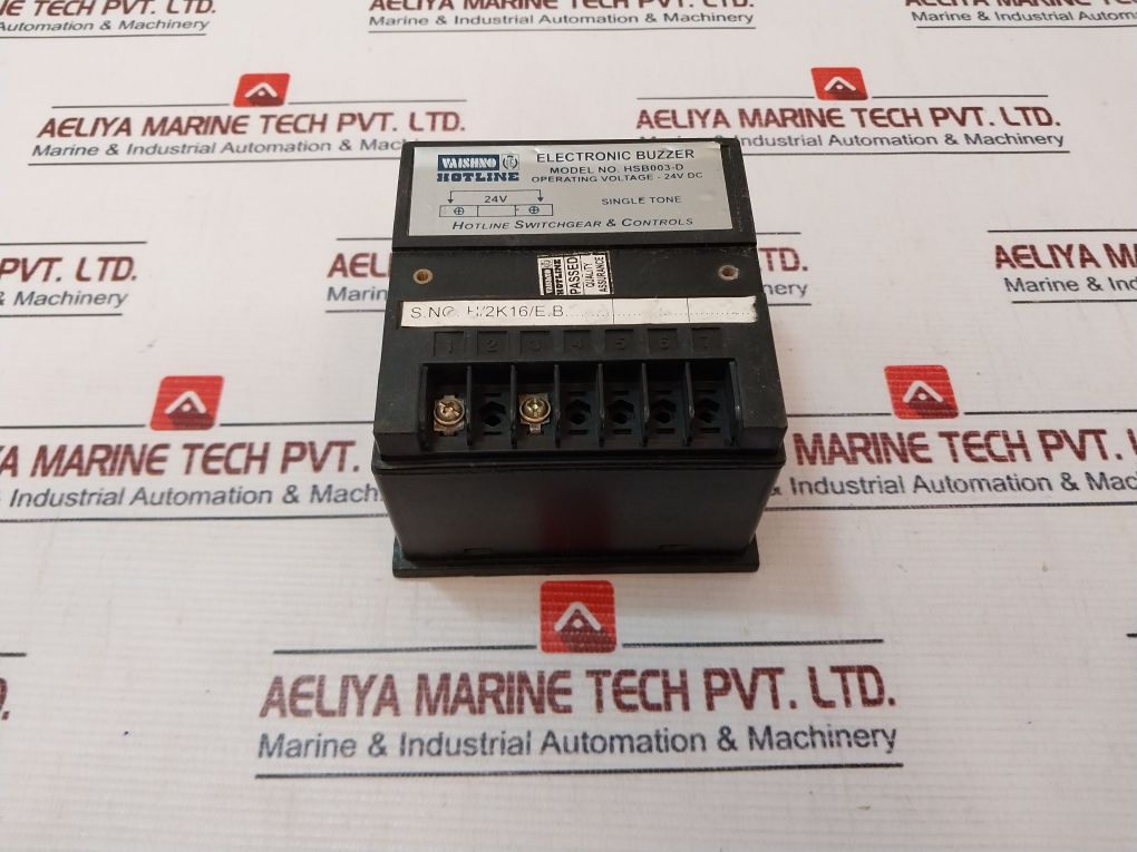 Vaishno Hotline Hsb003-d Electronic Buzzer 24V Dc – Aeliya Marine