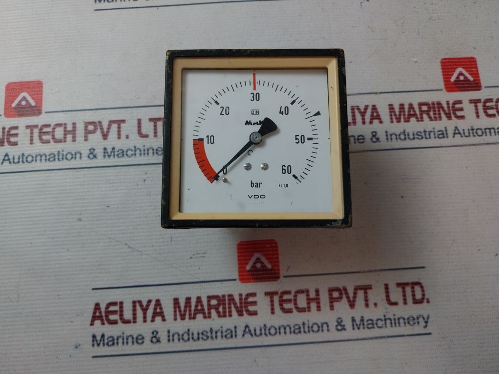 Vdo 0-60 Bar Meter – Aeliya Marine