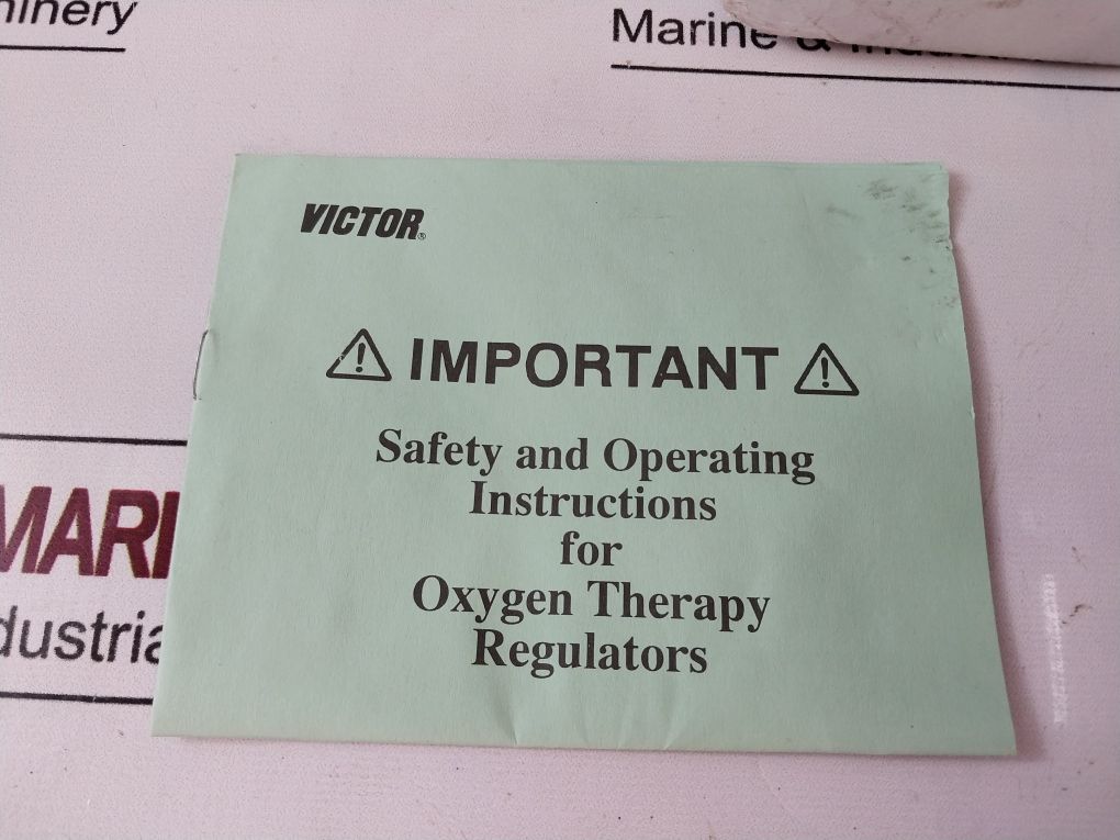 Victor/Wika Vms-15Sy Compressed Gas Regulator 0781-3060 – Aeliya Marine