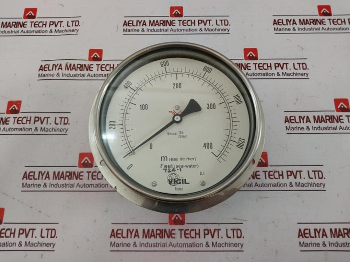 Vigil 0-1300 Feet Sea Water Level Depth Gauge 10M 20 Feet – Aeliya Marine