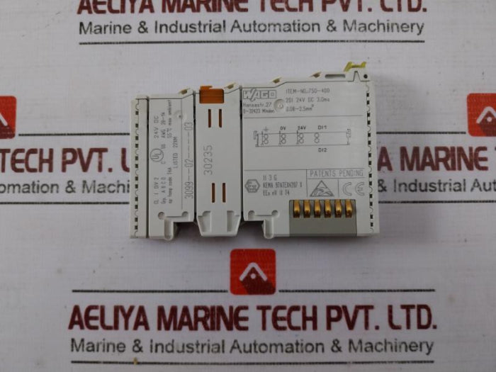Wago 750-400 2-channel Digital Input Kema 97Atex4207 X 24V Dc – Aeliya Marine