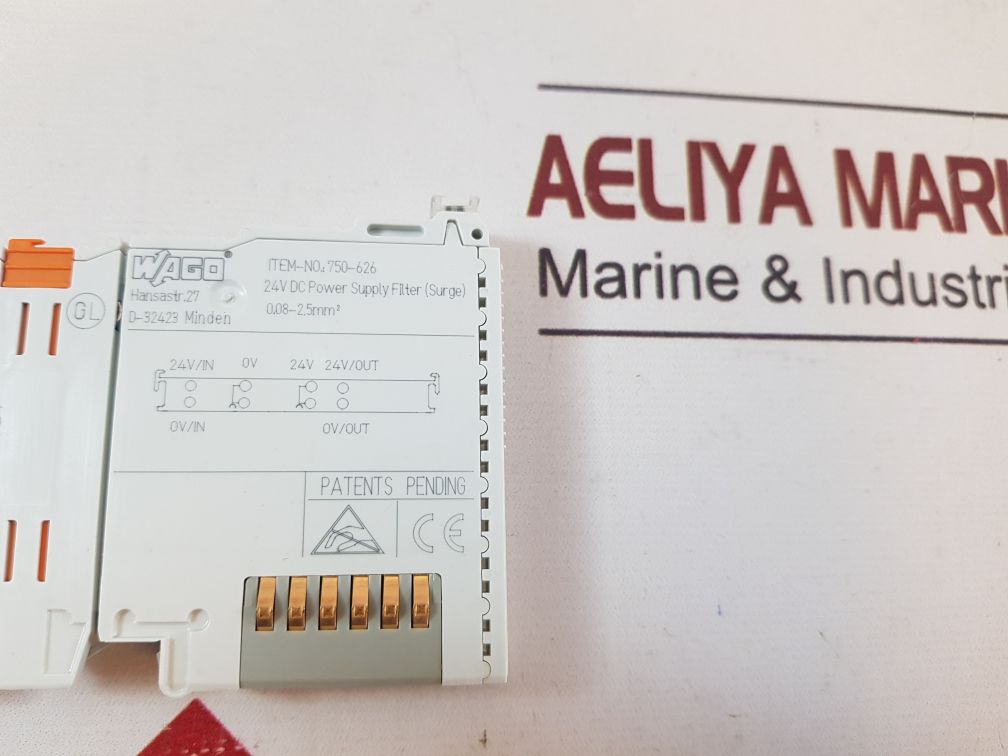 Wago 750-626 24v dc power supply filter with box – Aeliya Marine