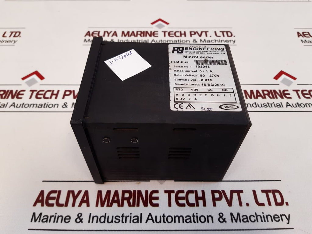Wartsila/P+B Engineering Microfeeder Profibus – Aeliya Marine