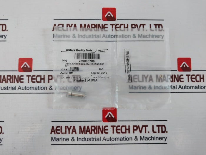 Waters 289003706 Cartridge Assembly I2V, Hexane/Thf Kit – Aeliya Marine