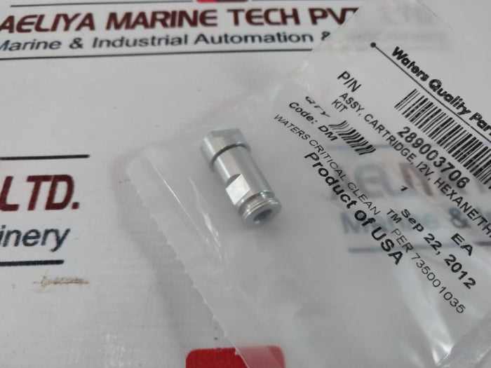 Waters 289003706 Cartridge Assembly I2V, Hexane/Thf Kit – Aeliya Marine