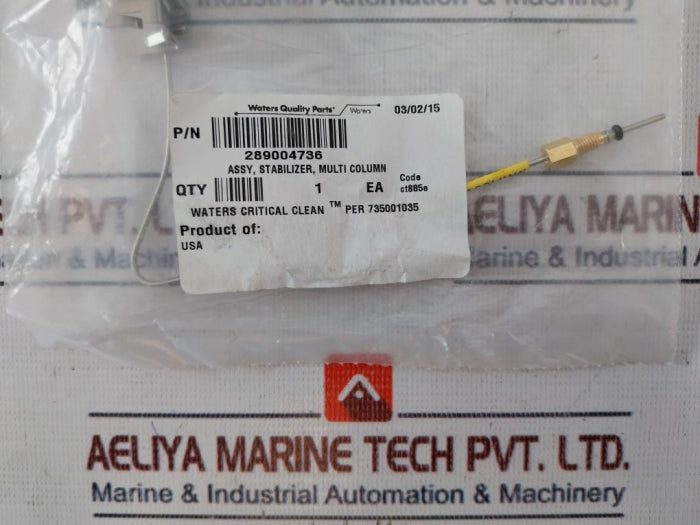 Waters 289004736 Multi Column Stabilizer Assy – Aeliya Marine