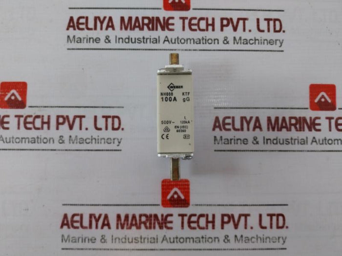 Weber Nh000 Ktf Fuse 100A Gg 500V 120Ka – Aeliya Marine