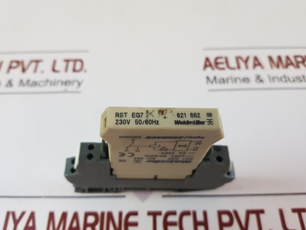Weidmuller Rst Eg7 Relay Coupler 230V 50/60Hz – Aeliya Marine