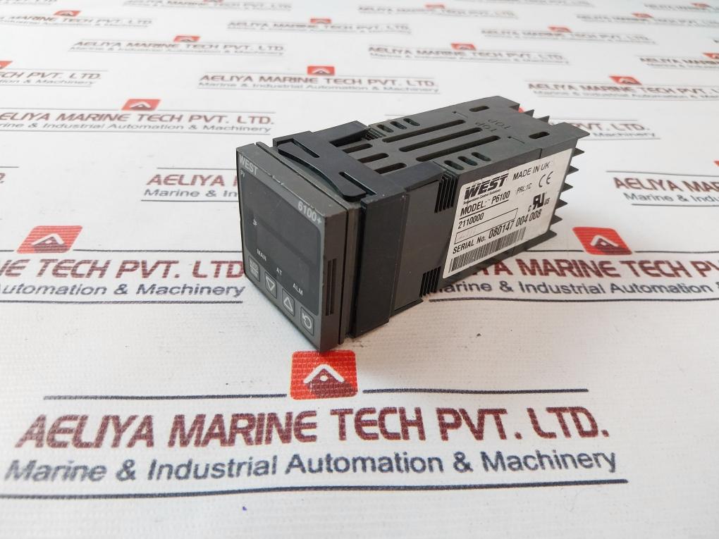 West 6100+ Digital Temperature Controller 100-240Vac 50/60Hz 7.5Va ...