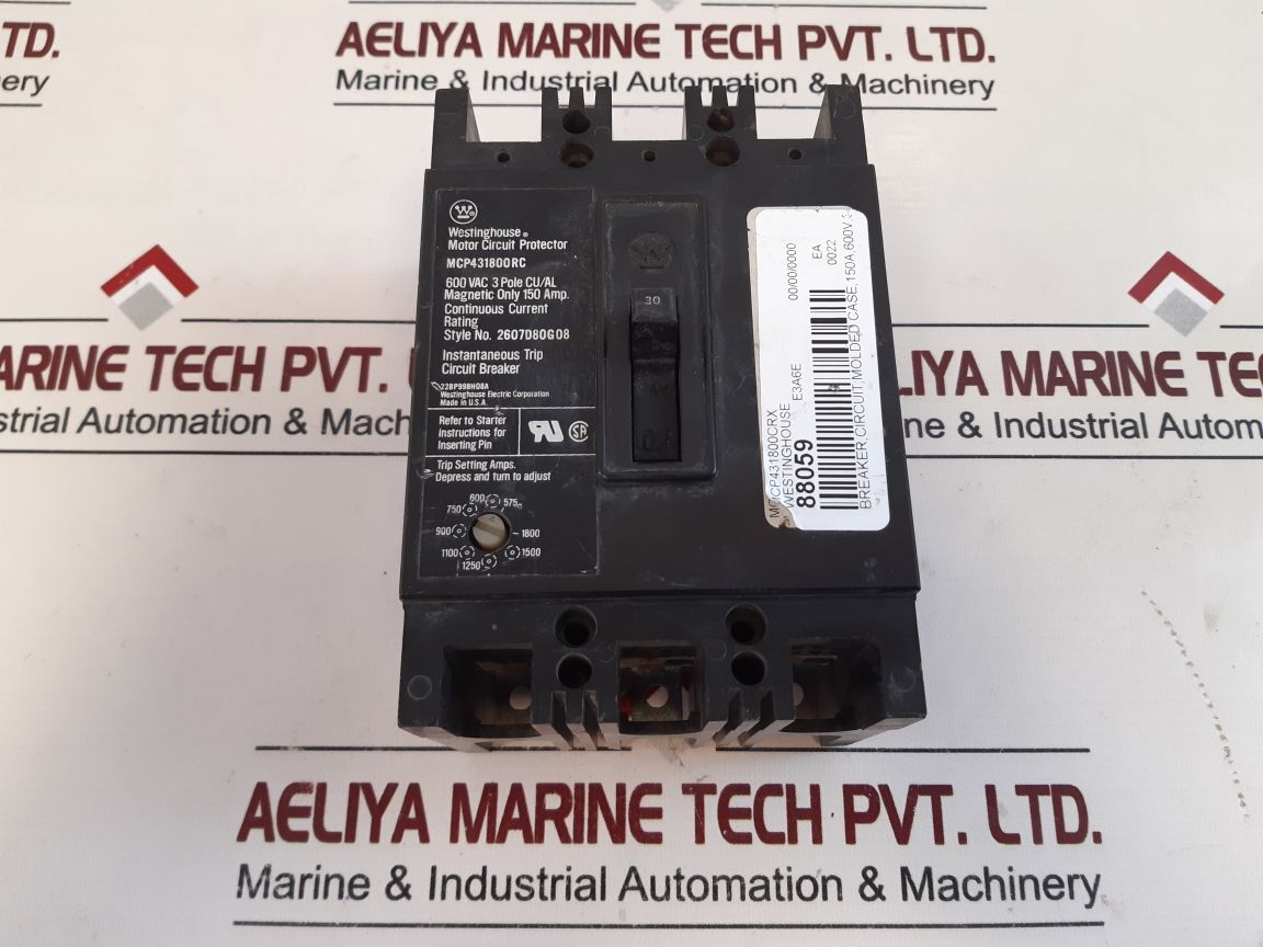 Westinghouse Mcp431800Rc Circuit Breaker – Aeliya Marine