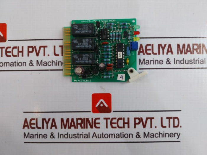 Westronics Sa-30Psm Auto/Manual Group Annunciator Dc24V – Aeliya Marine
