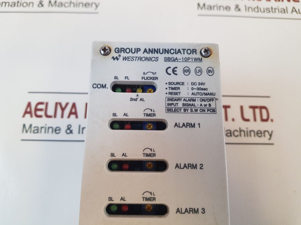 Westronics Sbga-10P1Wm Group Annunciator – Aeliya Marine