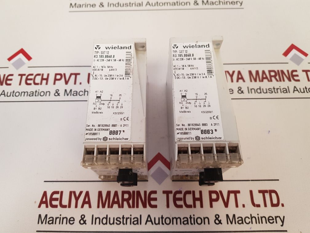 Wieland Sxt 12 Voltage Monitoring Relay Ac 220-240V 50-60 Hz – Aeliya ...