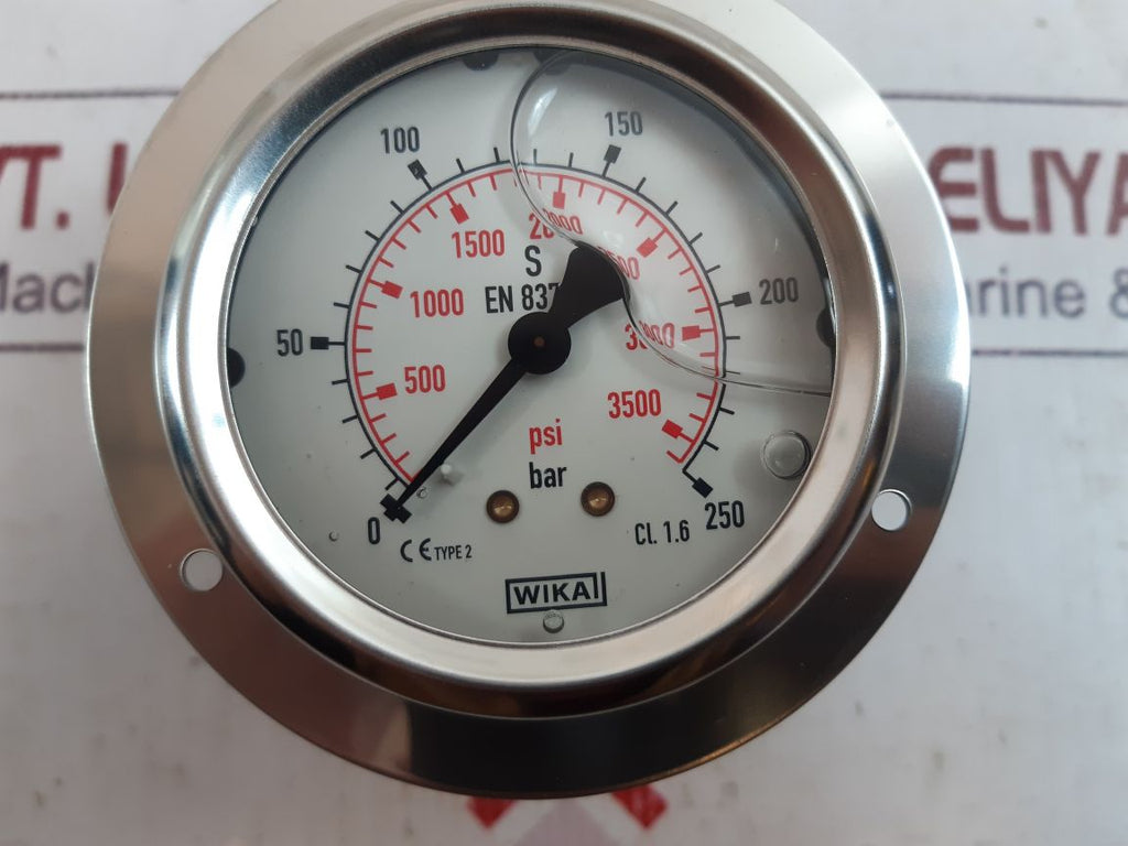 Wika En837 Manometer Pressure Gauge – Aeliya Marine