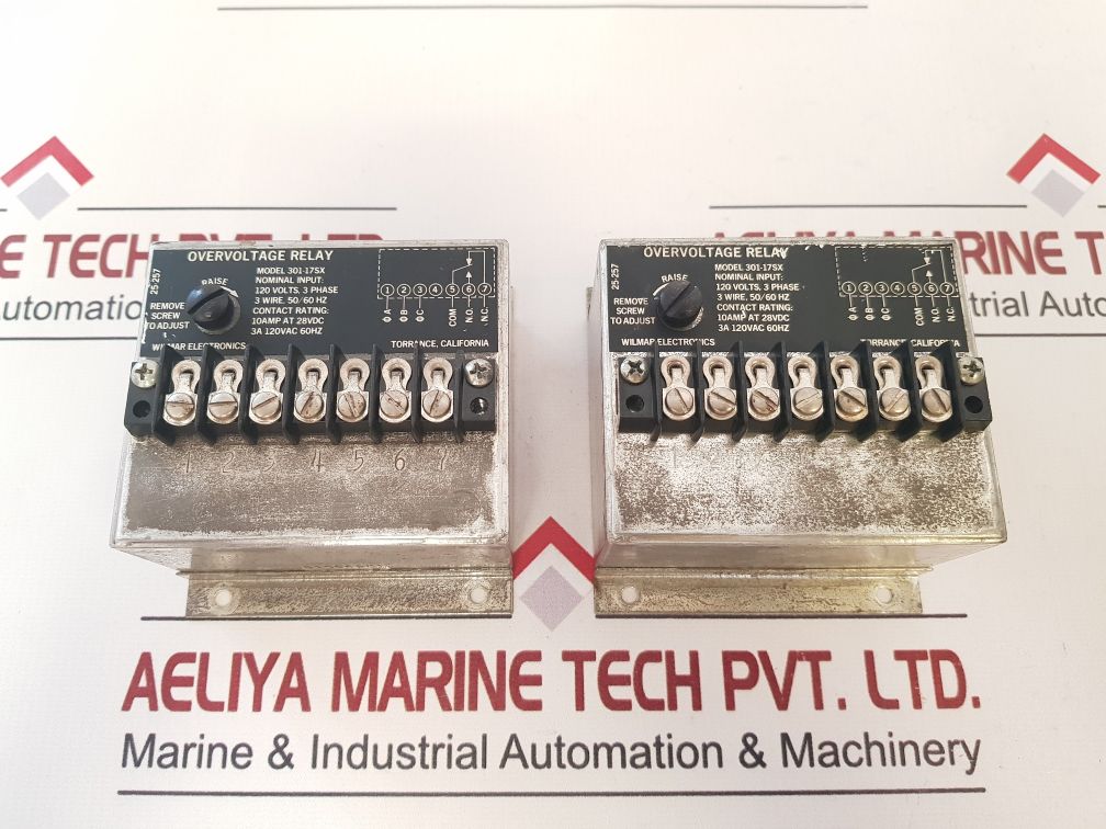 Wilmar Electronics 301-17Sx Overvoltage Relay 120V 3-phase – Aeliya Marine