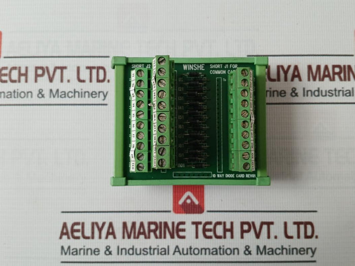 Winshe 10 Way Diode Card Rev: 01 – Aeliya Marine