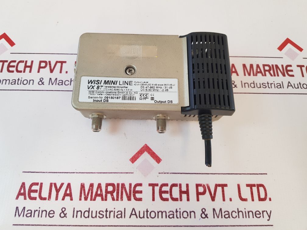 Wisi Mini Line Vx 87 Amplifier – Aeliya Marine