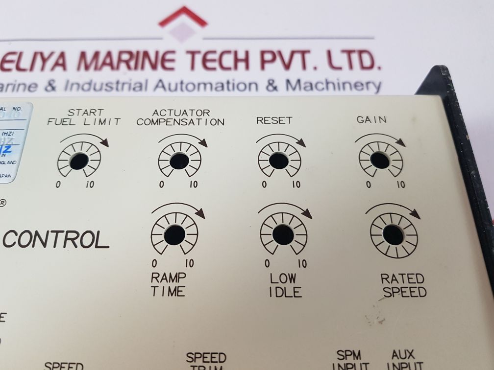 Woodward 2301A Speed Control 9905 131 G – Aeliya Marine