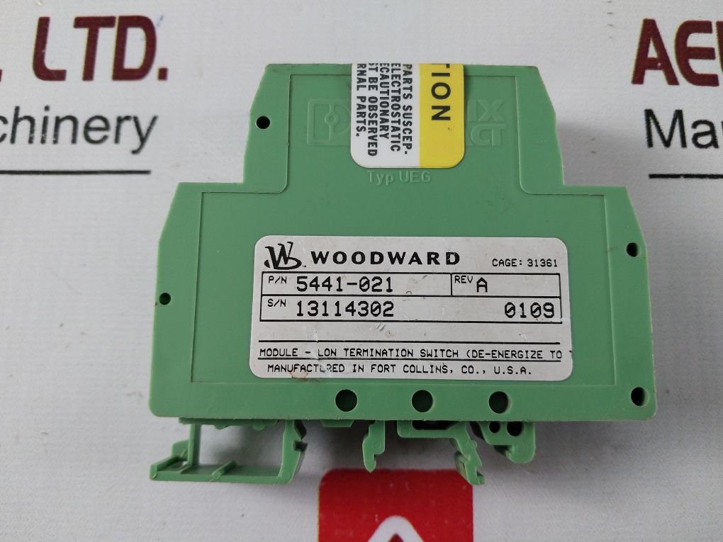 Woodward 5441-021 Ueg Module-lon Termination Switch Rev A – Aeliya Marine