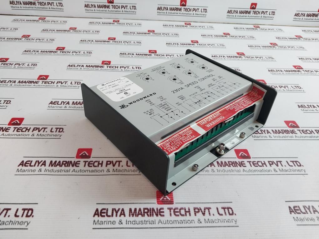 Woodward 9907-014 Rev J 2301A Speed Control 10-40Vdc – Aeliya Marine