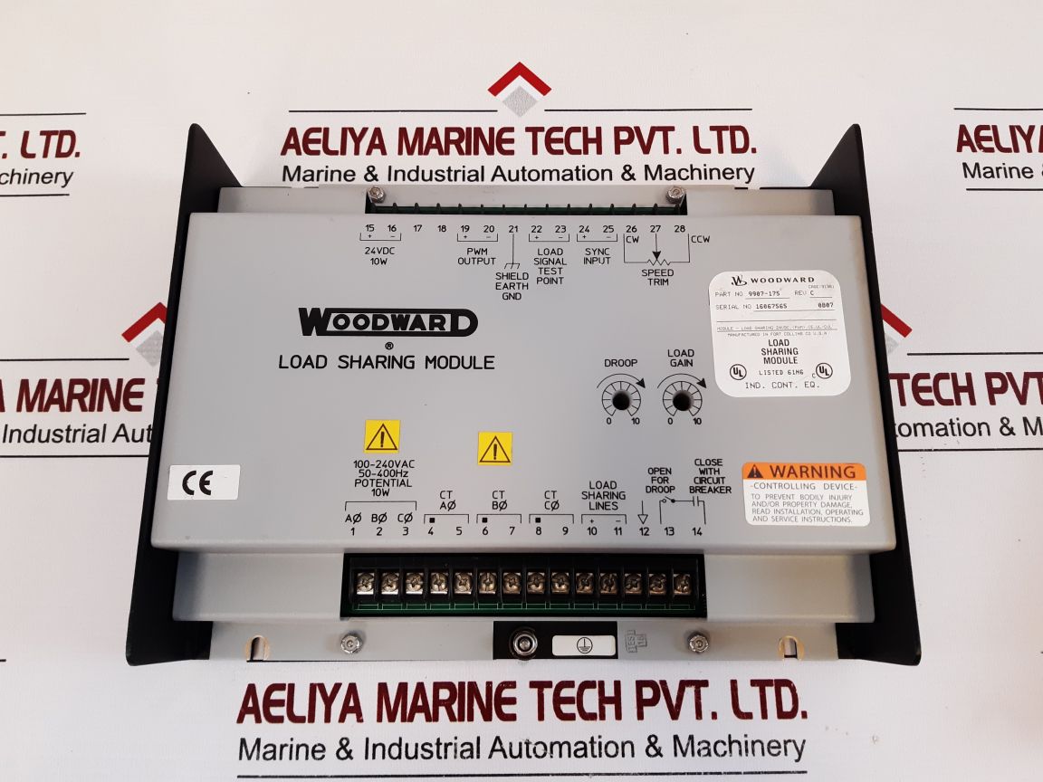 Woodward 9907-175 Load Sharing Module Rev.C – Aeliya Marine