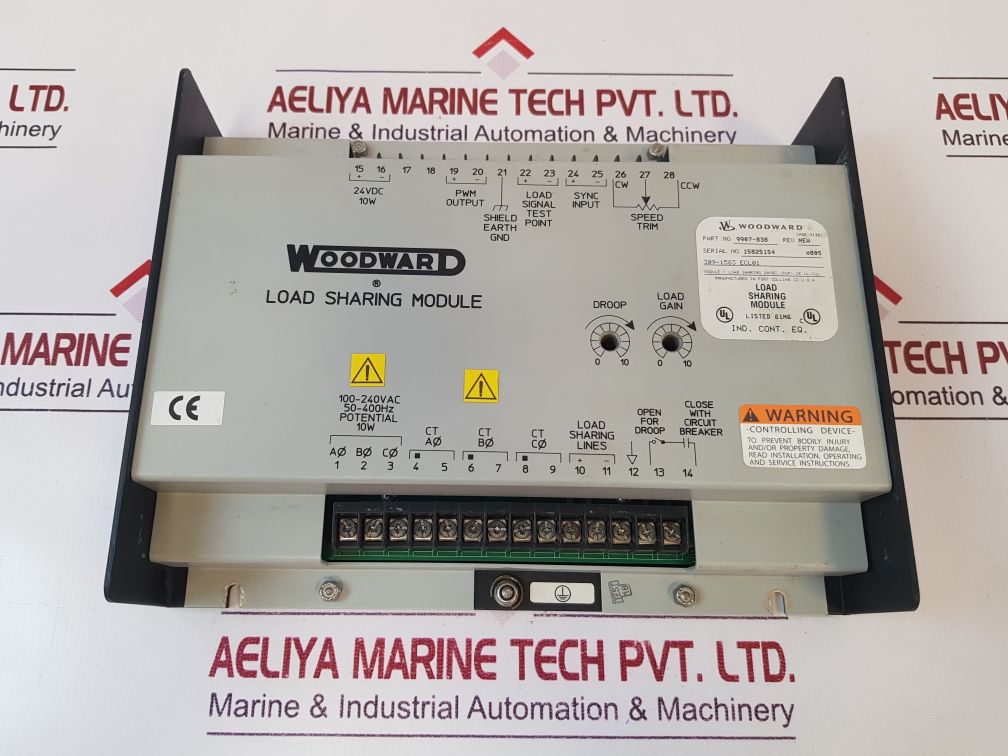 Woodward 9907-838 Load Sharing Module – Aeliya Marine
