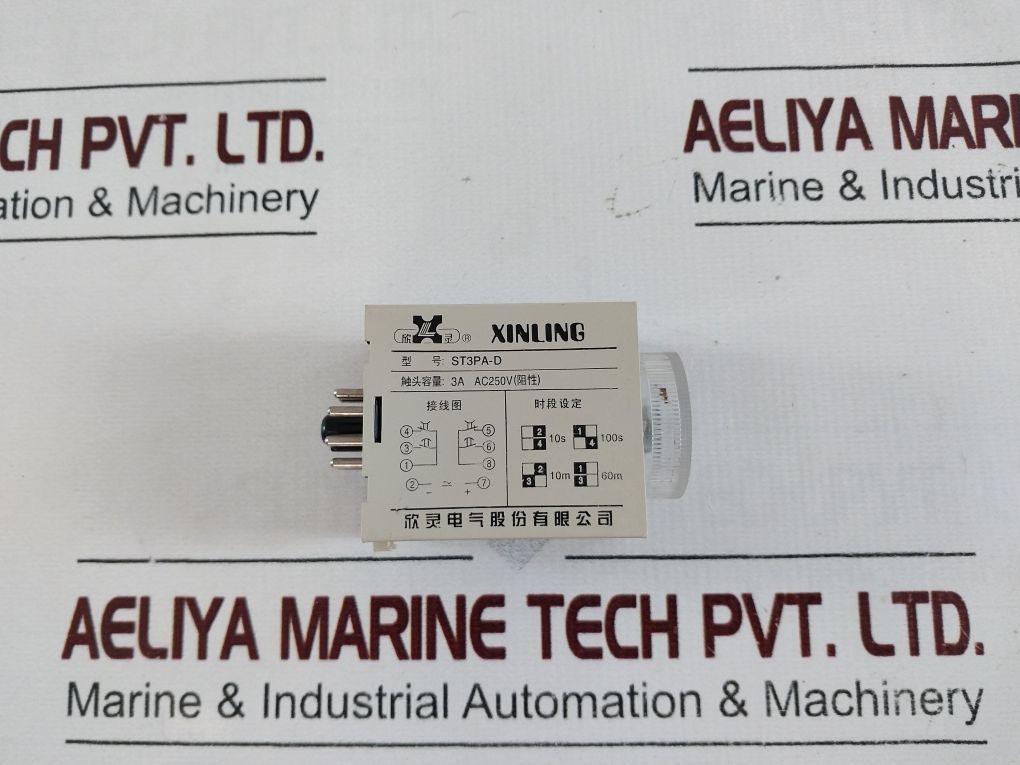 Xinling St3Pa-d Timer Relay – Aeliya Marine Tech Pvt. Ltd.