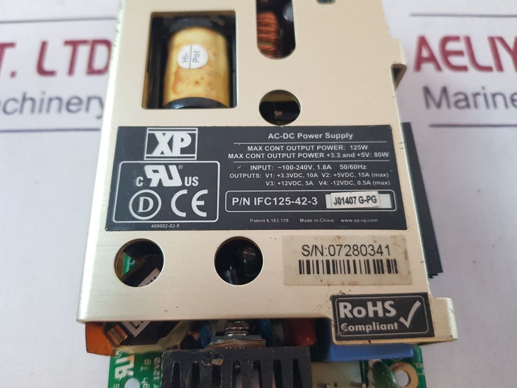 Xp Power Ifc125-42-3 Ac-dc Power Supply – Aeliya Marine