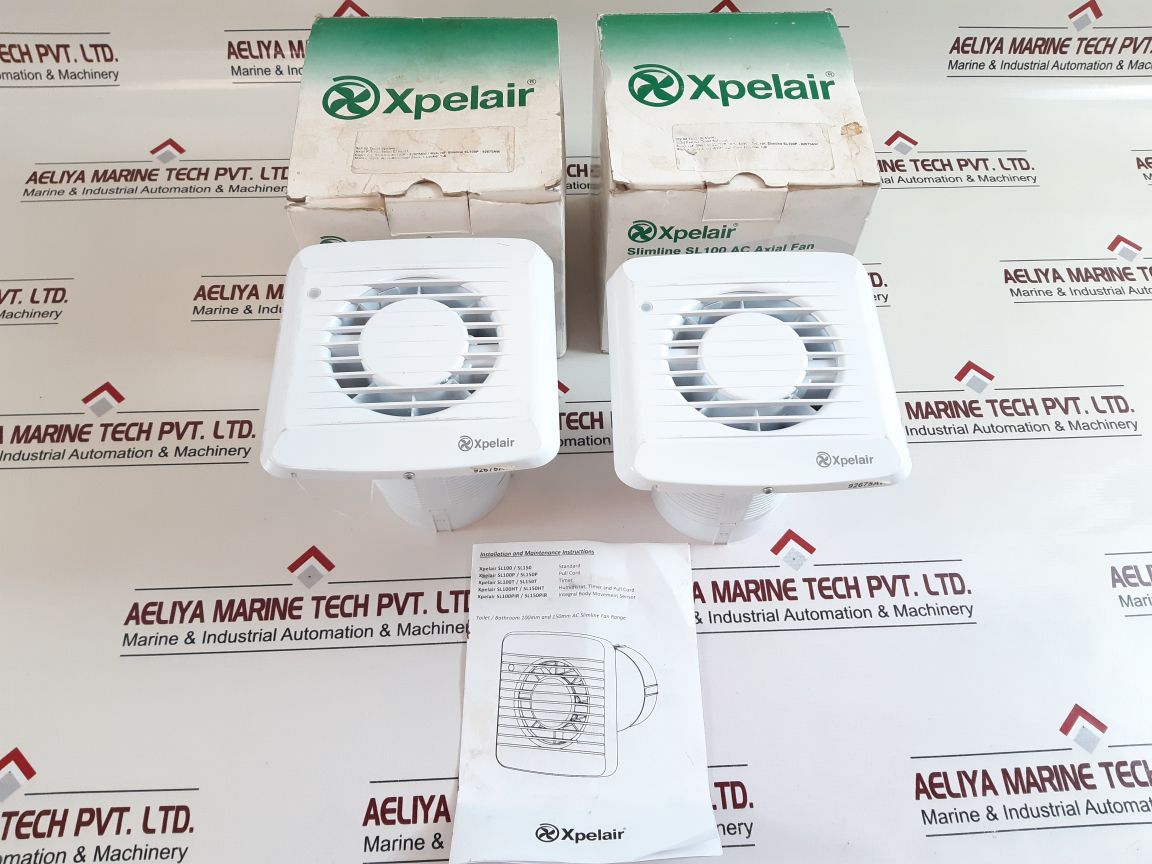 Xpelair Sl100P Axial Fan – Aeliya Marine