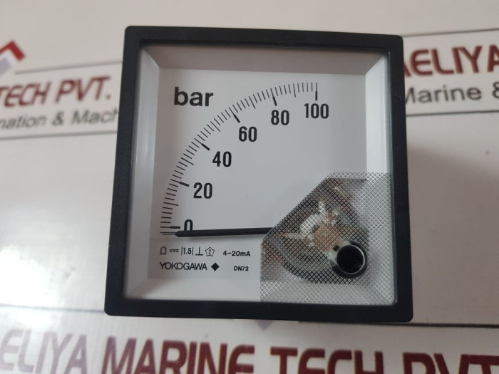 Yokogawa Dn72 Analog Bar Meter Dn72A10 –Ahe-n-l-bl – Aeliya Marine