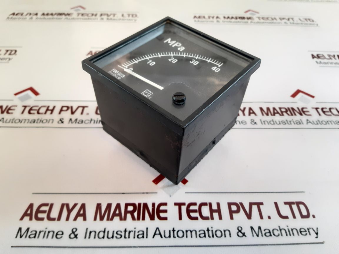 Yt F96-dcb Panel Meter 0 To 40 Mpa – Aeliya Marine