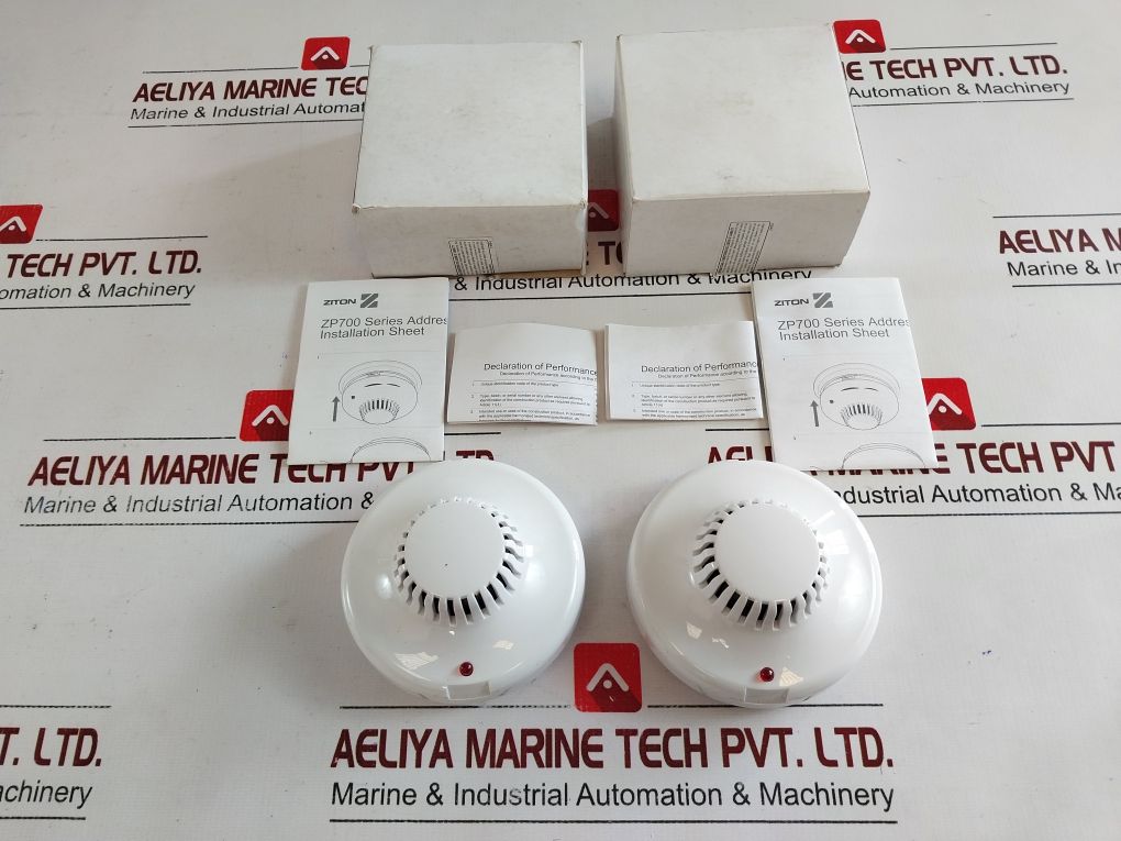 Ziton Zp730-2P Zp700 Series Addressable Optical Smoke Detector Rev 3 ...