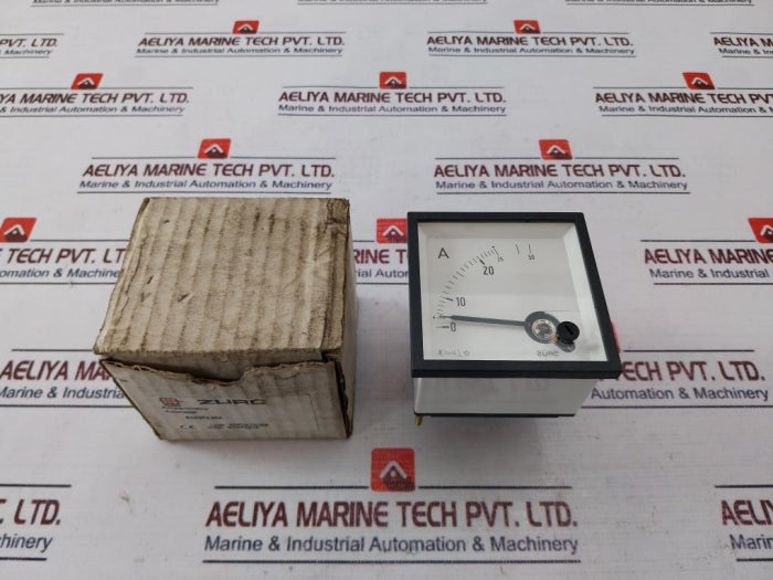 Zurc Ec72 Ammeter 0â€“25/50 – Aeliya Marine