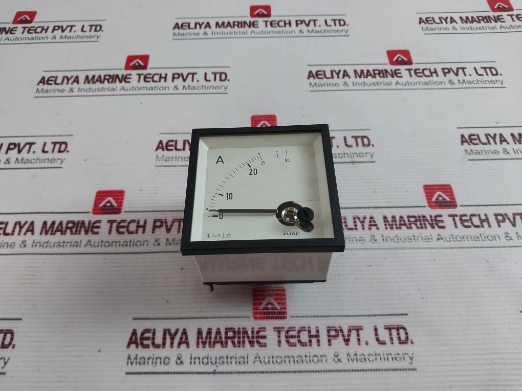 Zurc Ec72P2 25A Ammeter 0-50A – Aeliya Marine